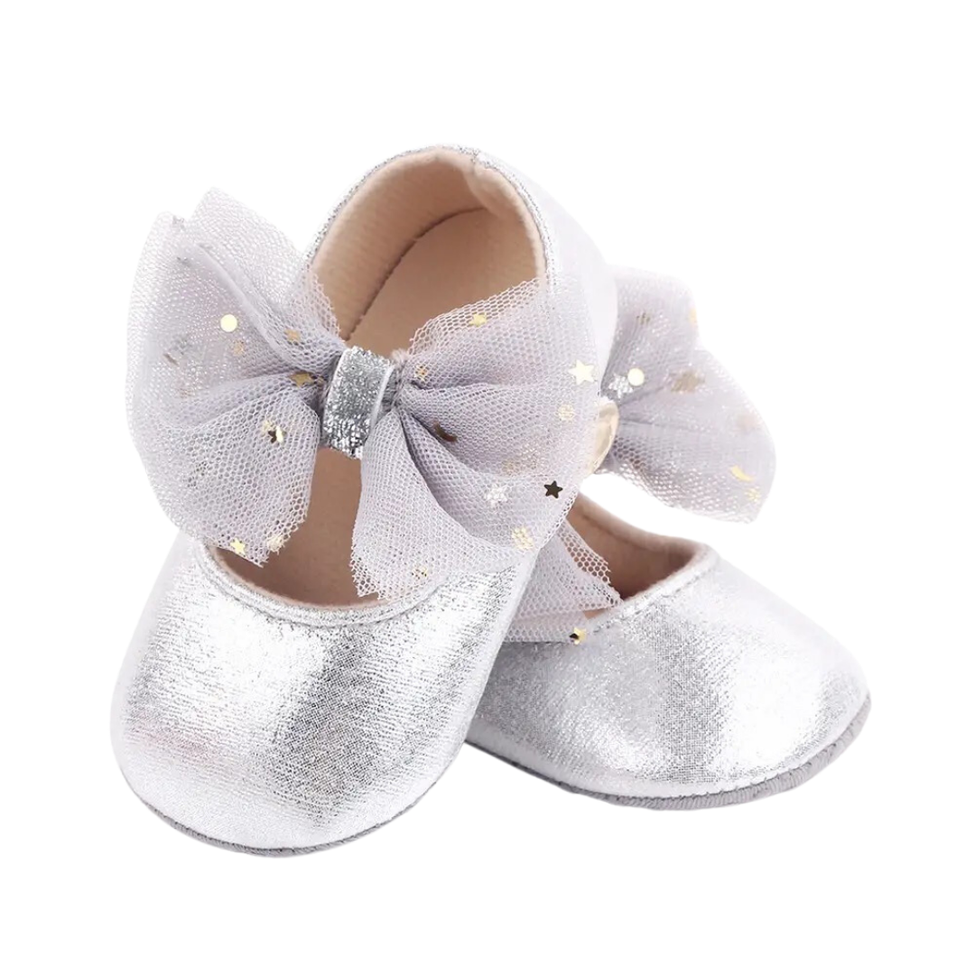 Silver ballerina shoes – My Store